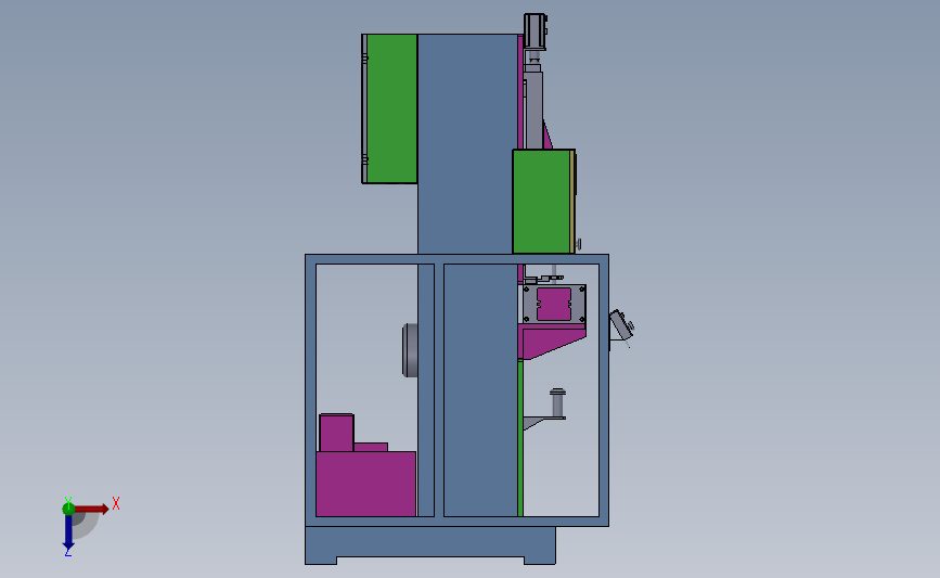 减震器充气机 Solidworks 2012 模型图纸下载 懒石网