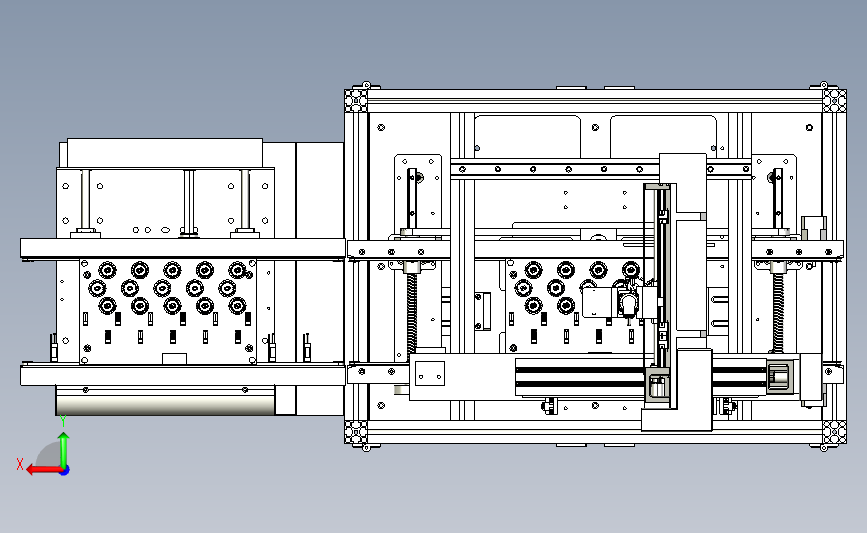 在线式FCT检测设备_STEP_模型图纸下载 – 懒石网