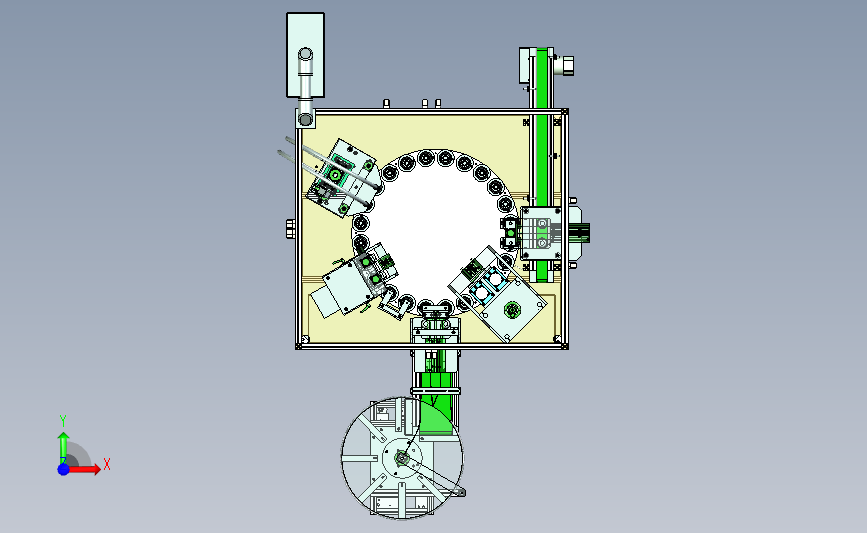双头全自动活塞式液体灌装机3D模型 UG(NX)设计_UG_模型图纸下载 – 懒石网