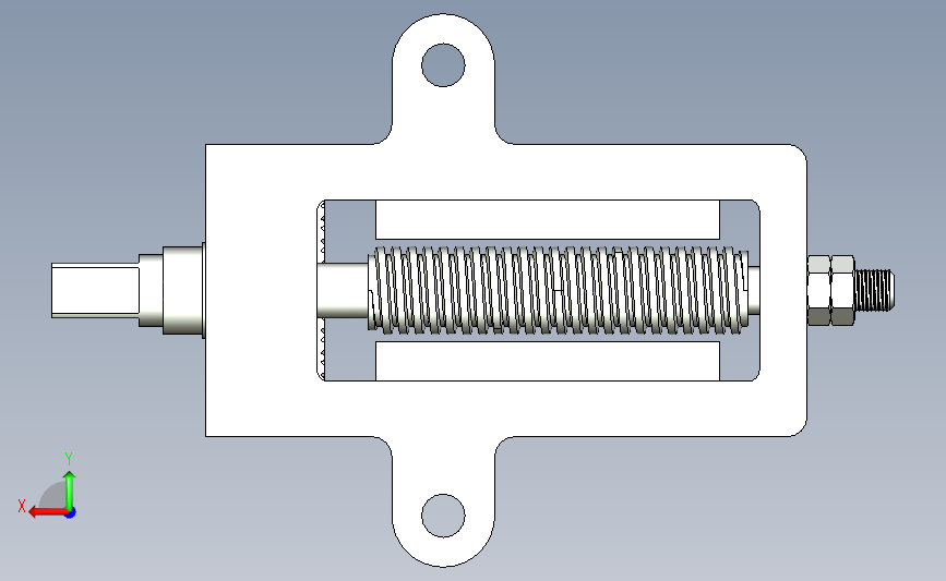 台虎钳装配体工程图_PROE_模型图纸下载 – 懒石网