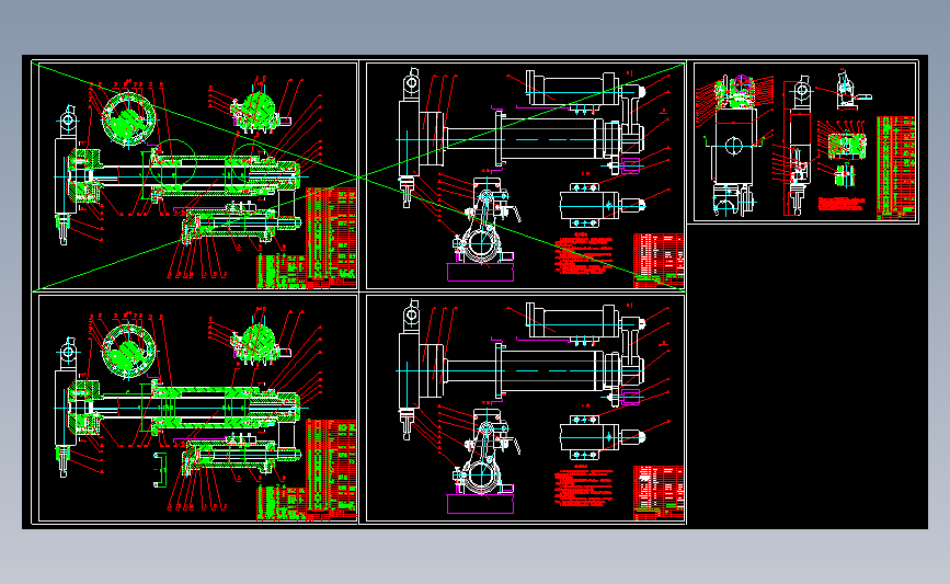换刀机械手设计_AutoCAD 2004_模型图纸下载 – 懒石网