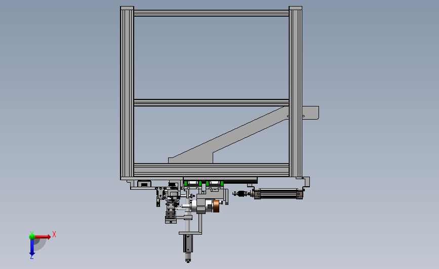 注塑件去毛刺机 Solidworks 2016 模型图纸下载 懒石网