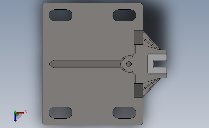 OX-07导靴[OX-07导靴]_SOLIDWORKS 2018_模型图纸下载 – 懒石网