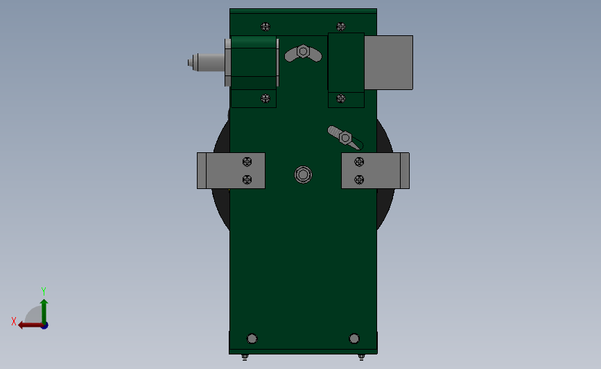 OX-187双向无机房限速器[OX-187 G01]_SOLIDWORKS 2018_模型图纸下载 – 懒石网