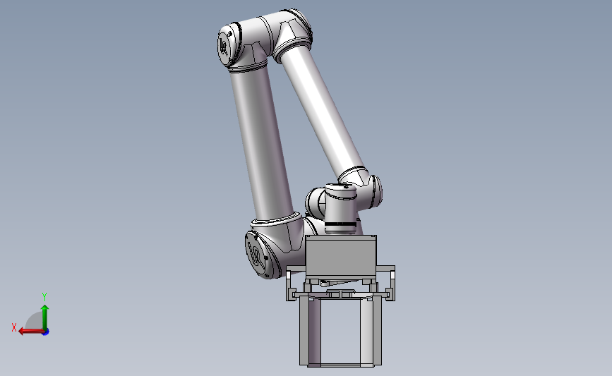 8寸半导体花篮夹具（配机械手） Solidworks 2016 模型图纸下载 懒石网