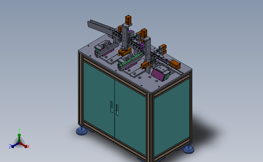 二极管组装机2.0 SW2010_SOLIDWORKS 2010_模型图纸下载 – 懒石网