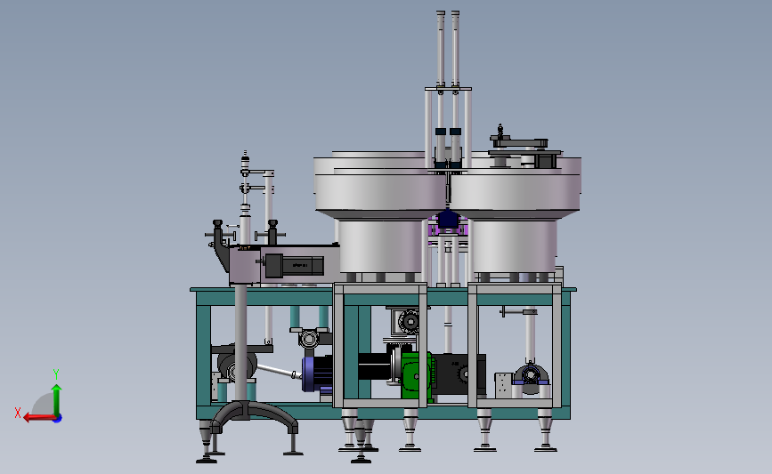 喷雾器灌装生产线 SW2016_SOLIDWORKS 2016_模型图纸下载 – 懒石网
