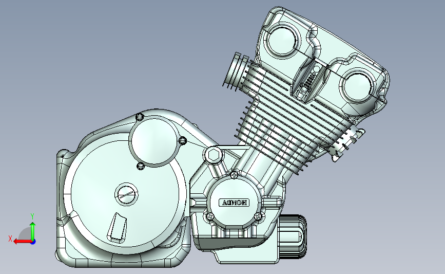 Cbx 1000发动机 Ug 模型图纸下载 懒石网
