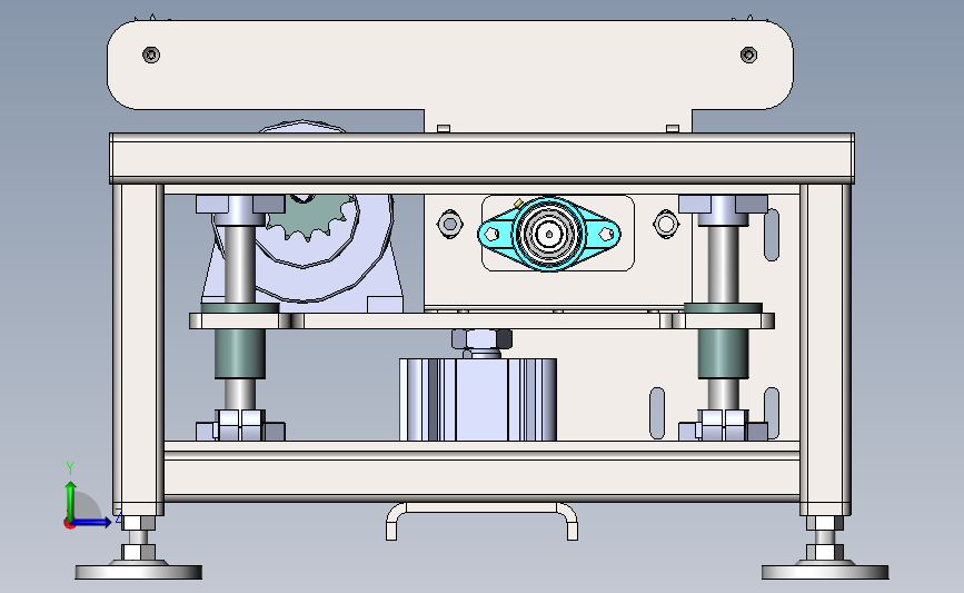 Z2021-4-顶升移栽机sw18可编辑_SOLIDWORKS 2018_模型图纸下载 – 懒石网