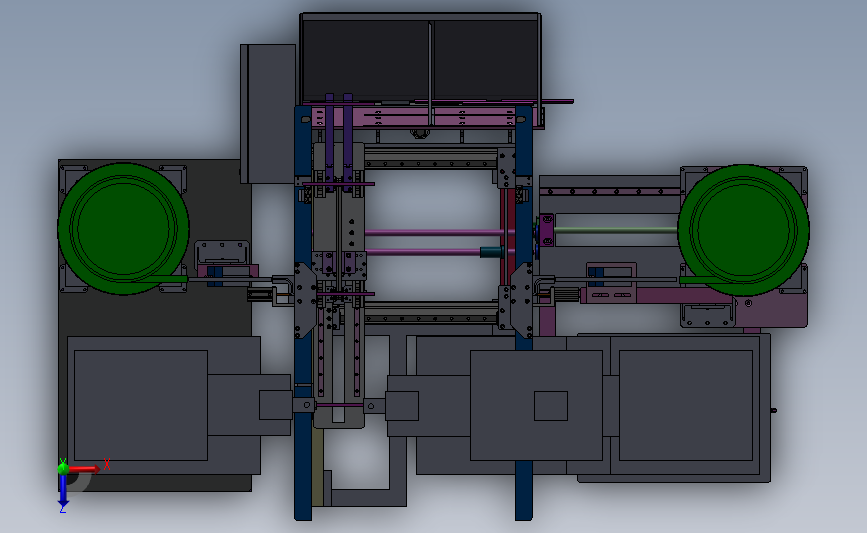 螺母自动组装成方管并焊接机sw18 Solidworks 2021 模型图纸下载 懒石网