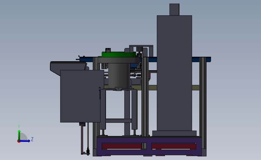 螺母自动组装成方管并焊接机sw18 Solidworks 2021 模型图纸下载 懒石网