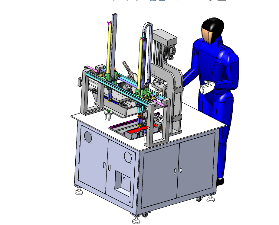全自动焊接机器人sw18_SOLIDWORKS 2018_模型图纸下载 – 懒石网