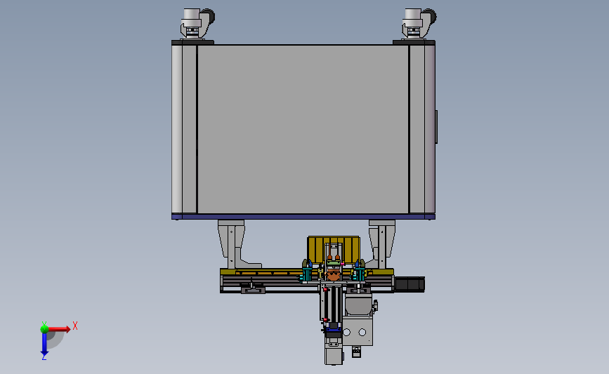 箱体搬运机器人sw18可编辑_SOLIDWORKS 2018_模型图纸下载 – 懒石网