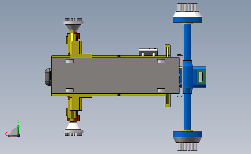 AGC小车_SOLIDWORKS 2012_模型图纸下载 – 懒石网