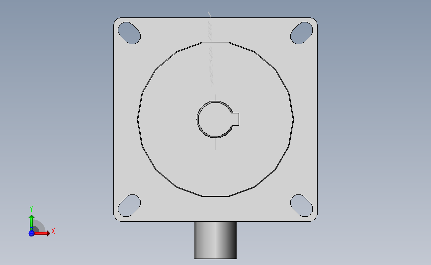 Y09-130D5-1350电机模型_SOLIDWORKS 2013_模型图纸下载 – 懒石网