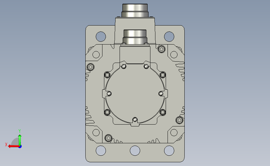 全套安装方式伺服电动缸电动推杆（适用负载2吨-3吨）[K110-10-550-D-C3]_STEP_模型图纸下载 – 懒石网