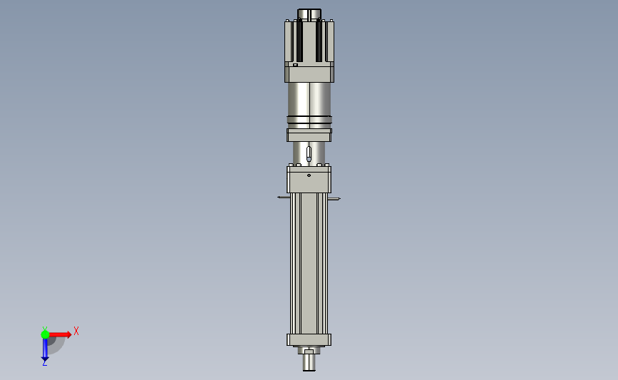 全套安装方式伺服电动缸电动推杆（适用负载3吨-5吨）[K130-10-300-D-C3]_STEP_模型图纸下载 – 懒石网