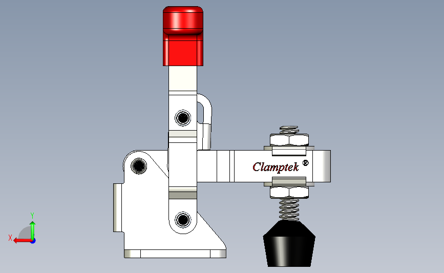快速夹钳CH-101-AT.IGS_IGES_模型图纸下载 – 懒石网