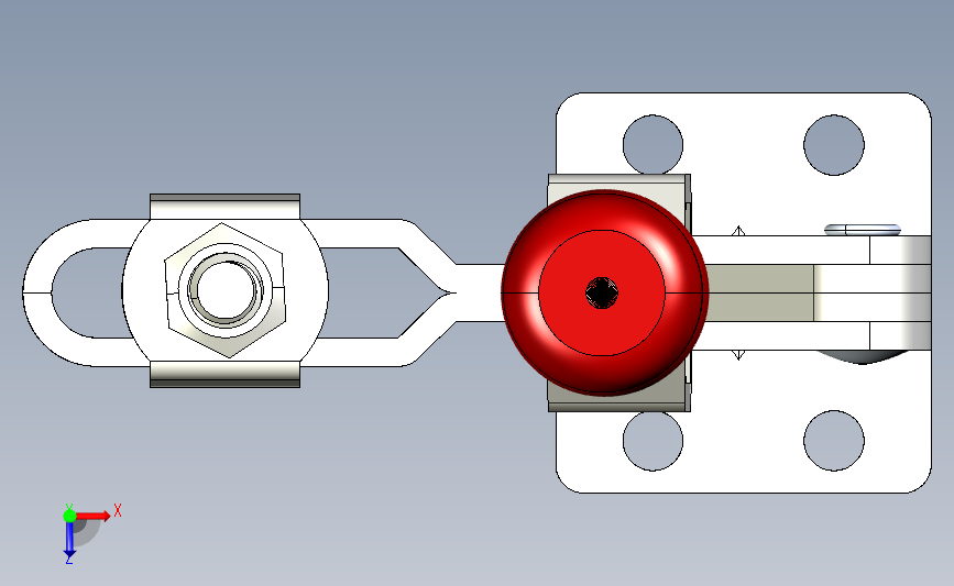 快速夹钳CH-101-D.IGS_IGES_模型图纸下载 – 懒石网