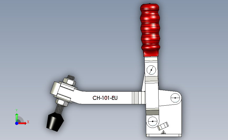 快速夹钳CH-101-EU.IGS_IGES_模型图纸下载 – 懒石网