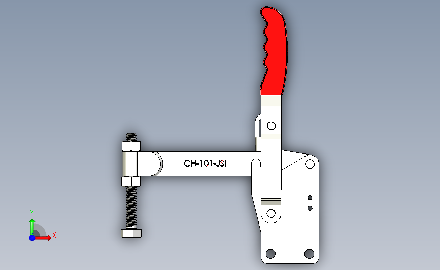 快速夹钳CH-101-JSI.IGS_IGES_模型图纸下载 – 懒石网
