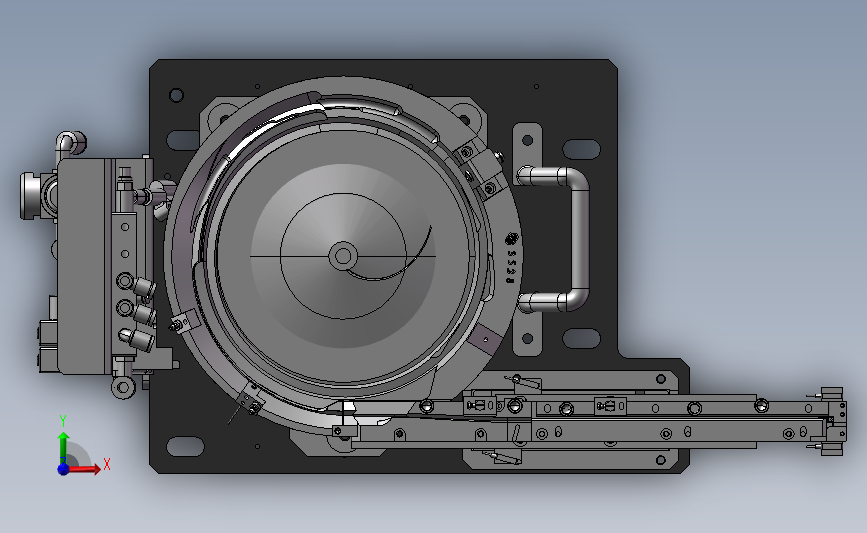 B02-LED振动盘_SOLIDWORKS 2018_模型图纸下载 – 懒石网
