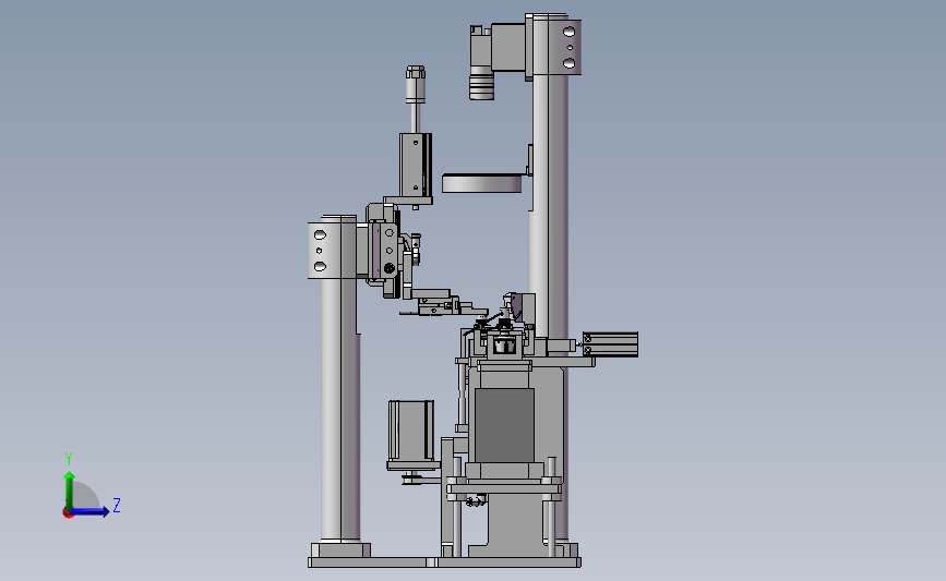 B30-异形圆柱体产品上料检测-（DFL26-D0)_SOLIDWORKS 2018_模型图纸下载 – 懒石网
