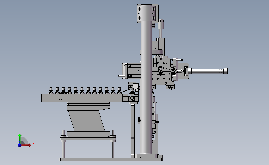 B30-异形圆柱体产品上料检测-（DFL26-D0)_SOLIDWORKS 2018_模型图纸下载 – 懒石网