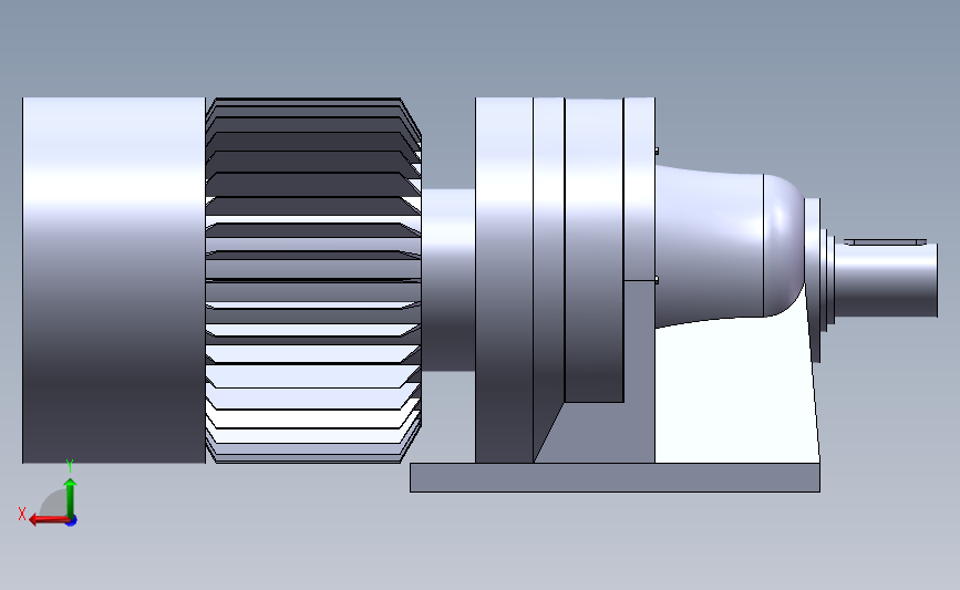 XWD[X9]减速机_SOLIDWORKS 2011_模型图纸下载 – 懒石网