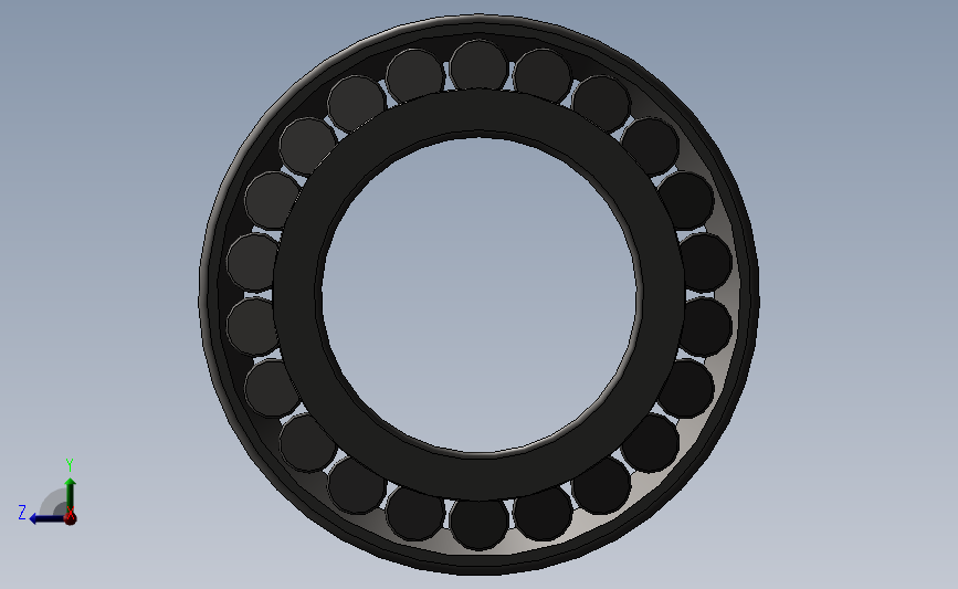 圆锥滚子轴承30218_SOLIDWORKS 2011_模型图纸下载 – 懒石网