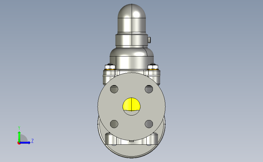 9 proe设计安全阀3D模型_PROE_模型图纸下载 – 懒石网