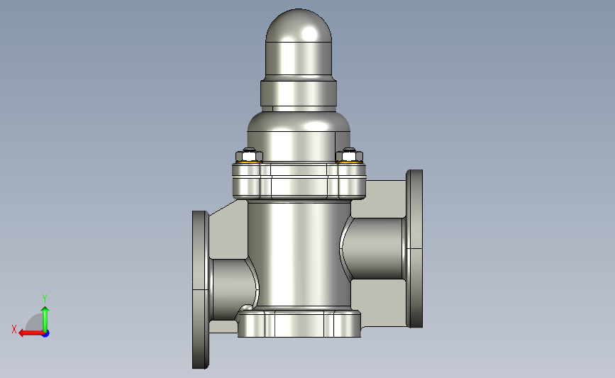 9 proe设计安全阀3D模型_PROE_模型图纸下载 – 懒石网