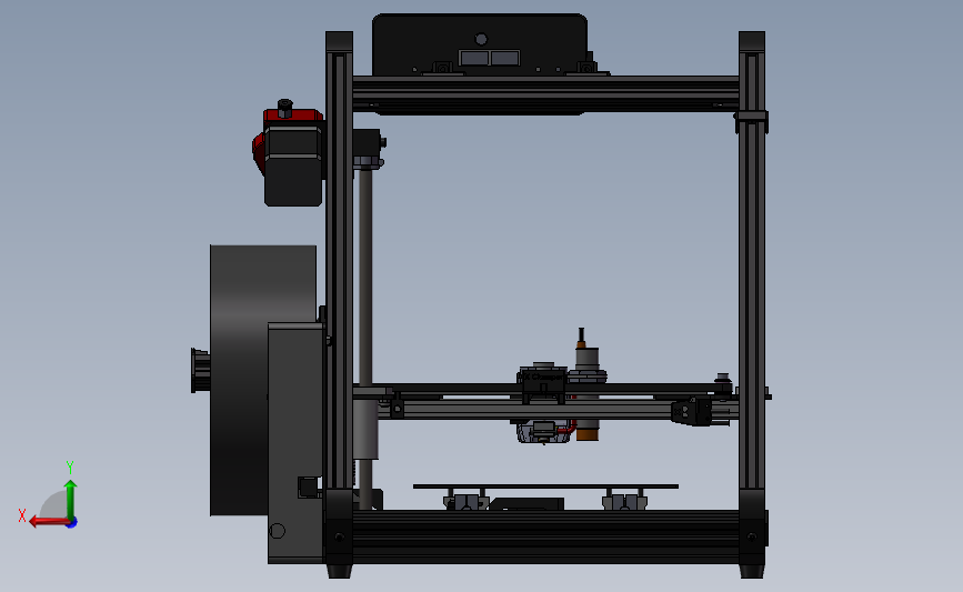EM3 Rev1-3d打印机_SOLIDWORKS 2012_模型图纸下载 – 懒石网