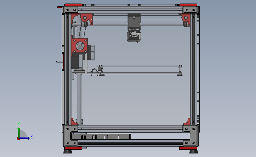 ultimaker-2-aluminum-3d打印机_SOLIDWORKS 2014_模型图纸下载 – 懒石网