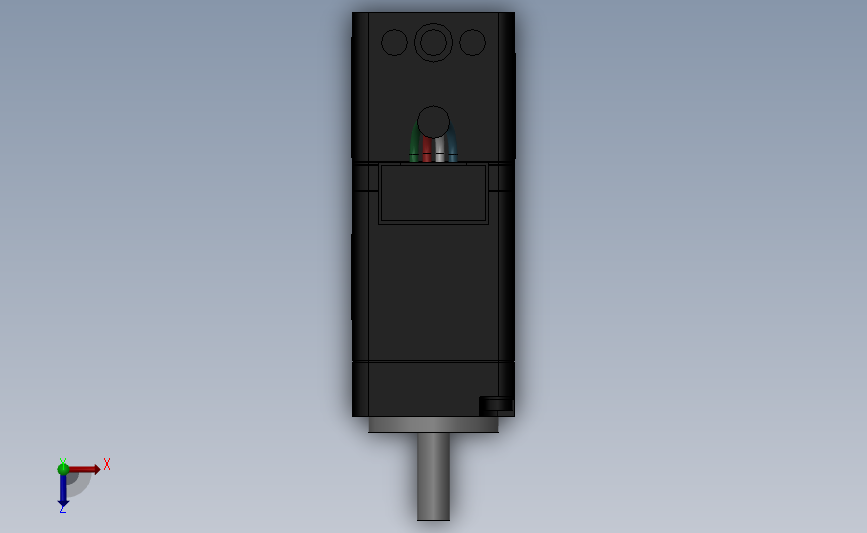 SGM7M-A2_3A21电机_SOLIDWORKS 2001_模型图纸下载 – 懒石网