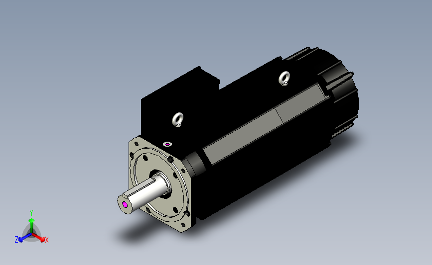SGMVV-3Z__B6E电机_ _模型图纸下载 – 懒石网