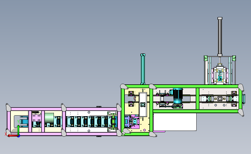 极群流转设备 自动化极群流转 Solidworks 2016 模型图纸下载 懒石网