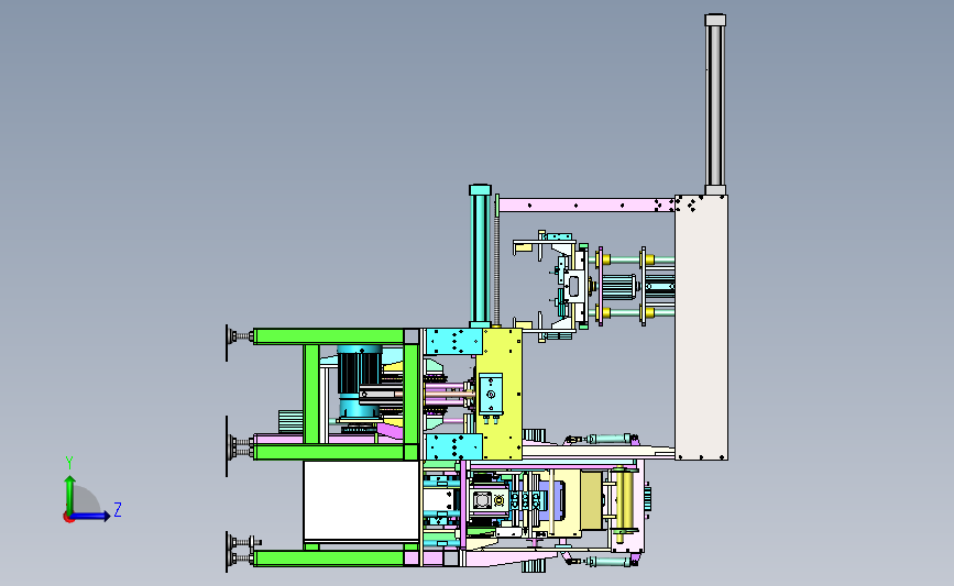 极群流转设备 自动化极群流转 Solidworks 2016 模型图纸下载 懒石网