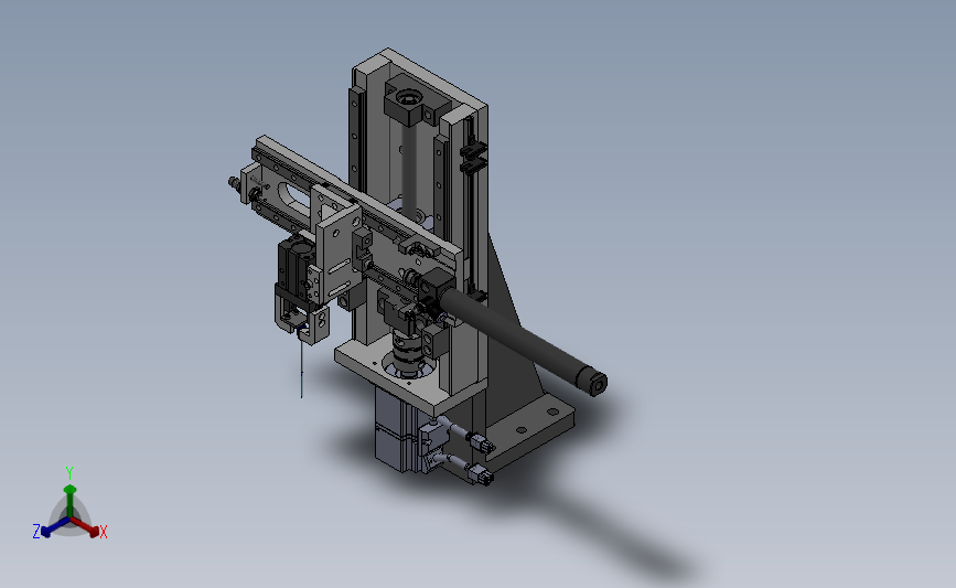 天线零件自動組裝機_SOLIDWORKS 2012_模型图纸下载 – 懒石网
