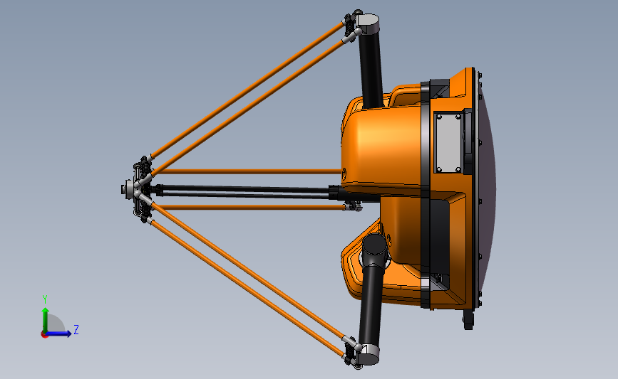ABB IRB 360 FlexPicker 机器人_SOLIDWORKS 2012_模型图纸下载 – 懒石网