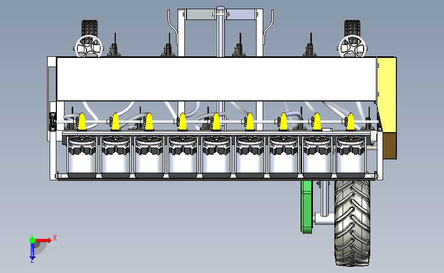 DSR Machine水稻种植机3D模型图纸 x_t格式_Parasolid_模型图纸下载 – 懒石网