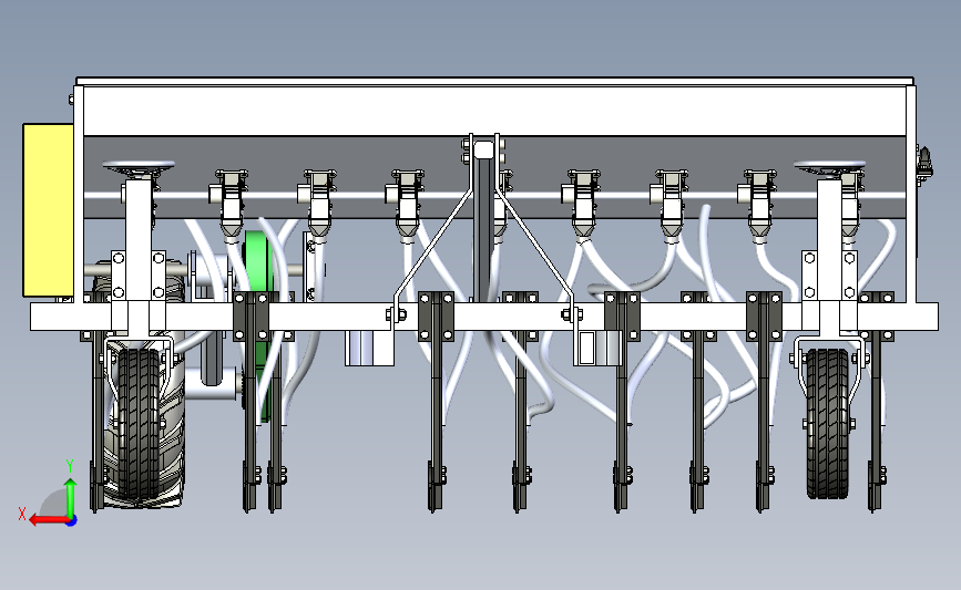DSR Machine水稻种植机3D模型图纸 x_t格式_Parasolid_模型图纸下载 – 懒石网