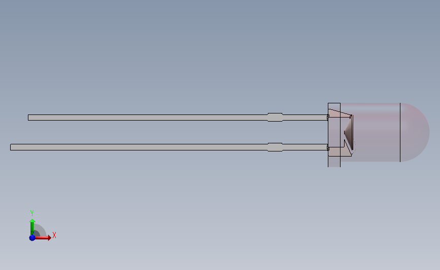 LED 灯模型_SOLIDWORKS 2011_模型图纸下载 – 懒石网