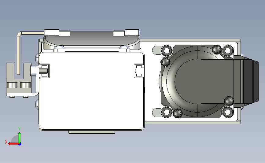 丝杠滑台-全封闭EC5-L10-S100-BR-P10-D3_STEP_模型图纸下载 – 懒石网