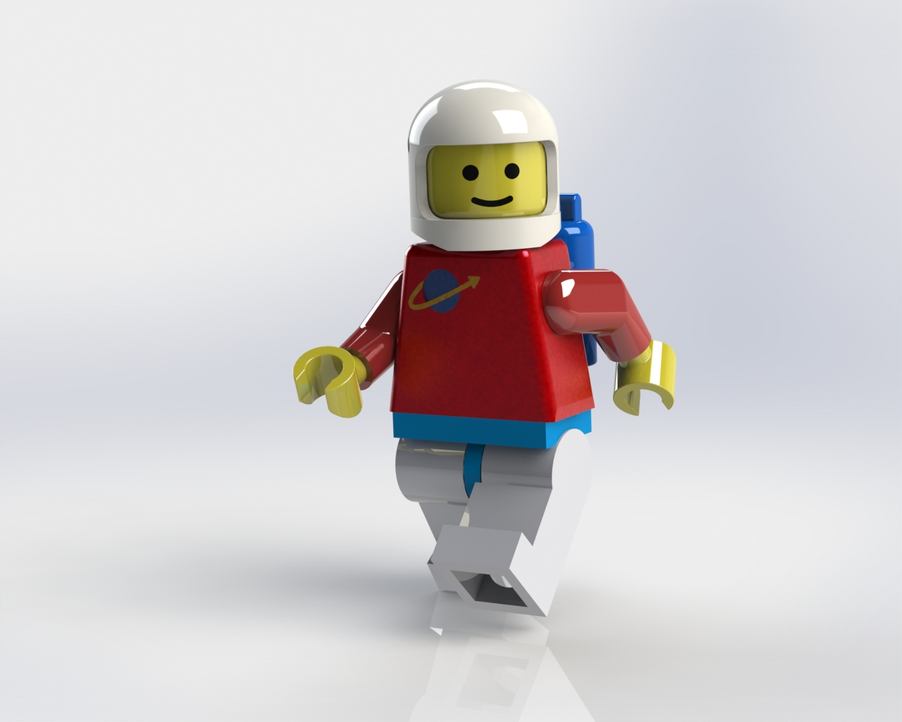 太空人_SOLIDWORKS 2014_模型图纸下载 – 懒石网