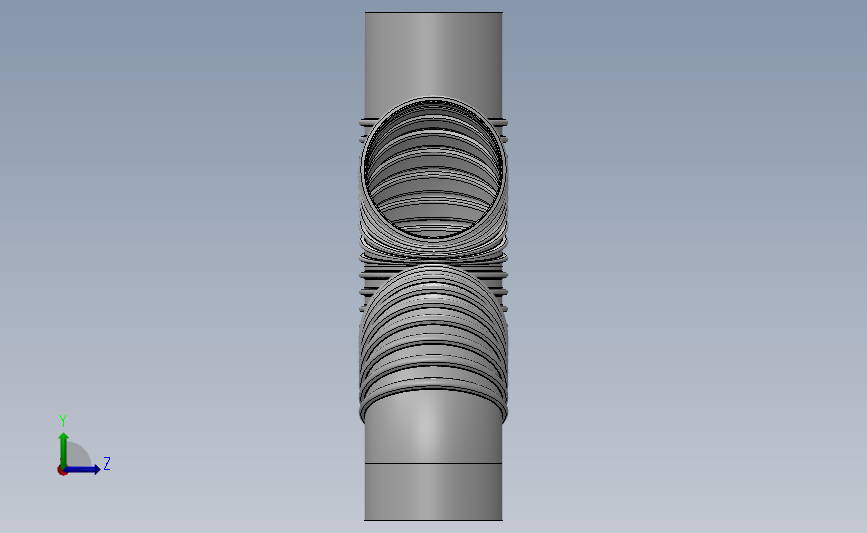 软管 Solidworks 2021 模型图纸下载 懒石网