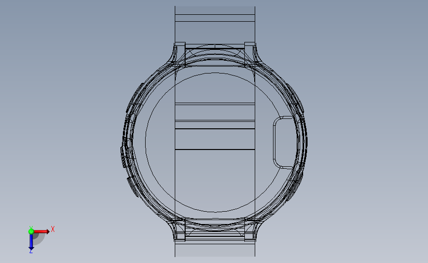 智能手表 Solidworks 2017 模型图纸下载 懒石网