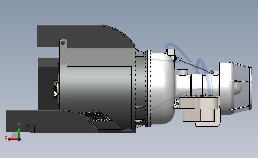 霍尼韦尔AGT1500发动机发动机_SOLIDWORKS 2012_模型图纸下载 – 懒石网