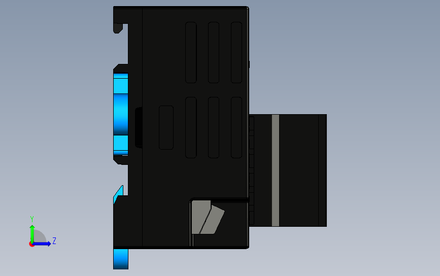 NXE系列IO模块 图纸（3D）_STEP_模型图纸下载 – 懒石网