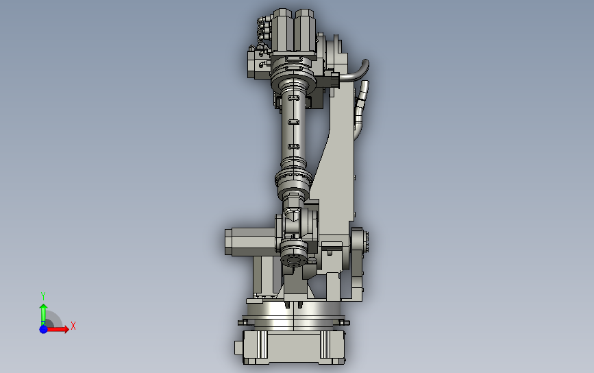 FANUC M-430iA2F机器人_STEP_模型图纸下载 – 懒石网